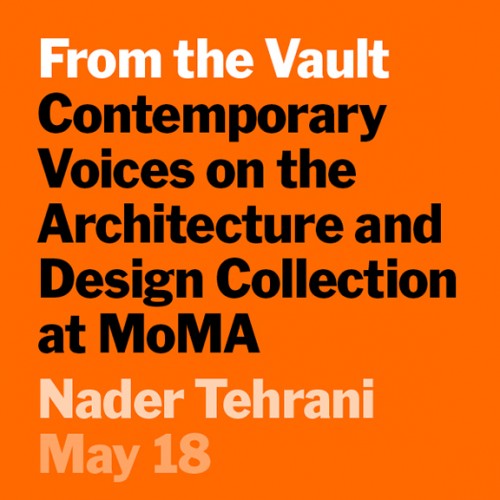 NADAAA BLOGNader leading a lecture at MOMA tomorrow evening - NADAAA BLOG