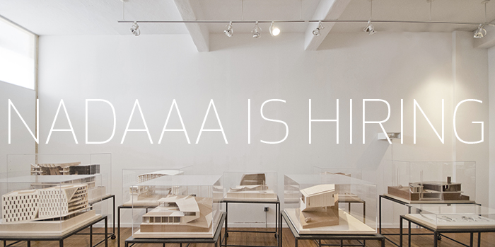 NADAAA BLOGWE'RE HIRING! - NADAAA BLOG