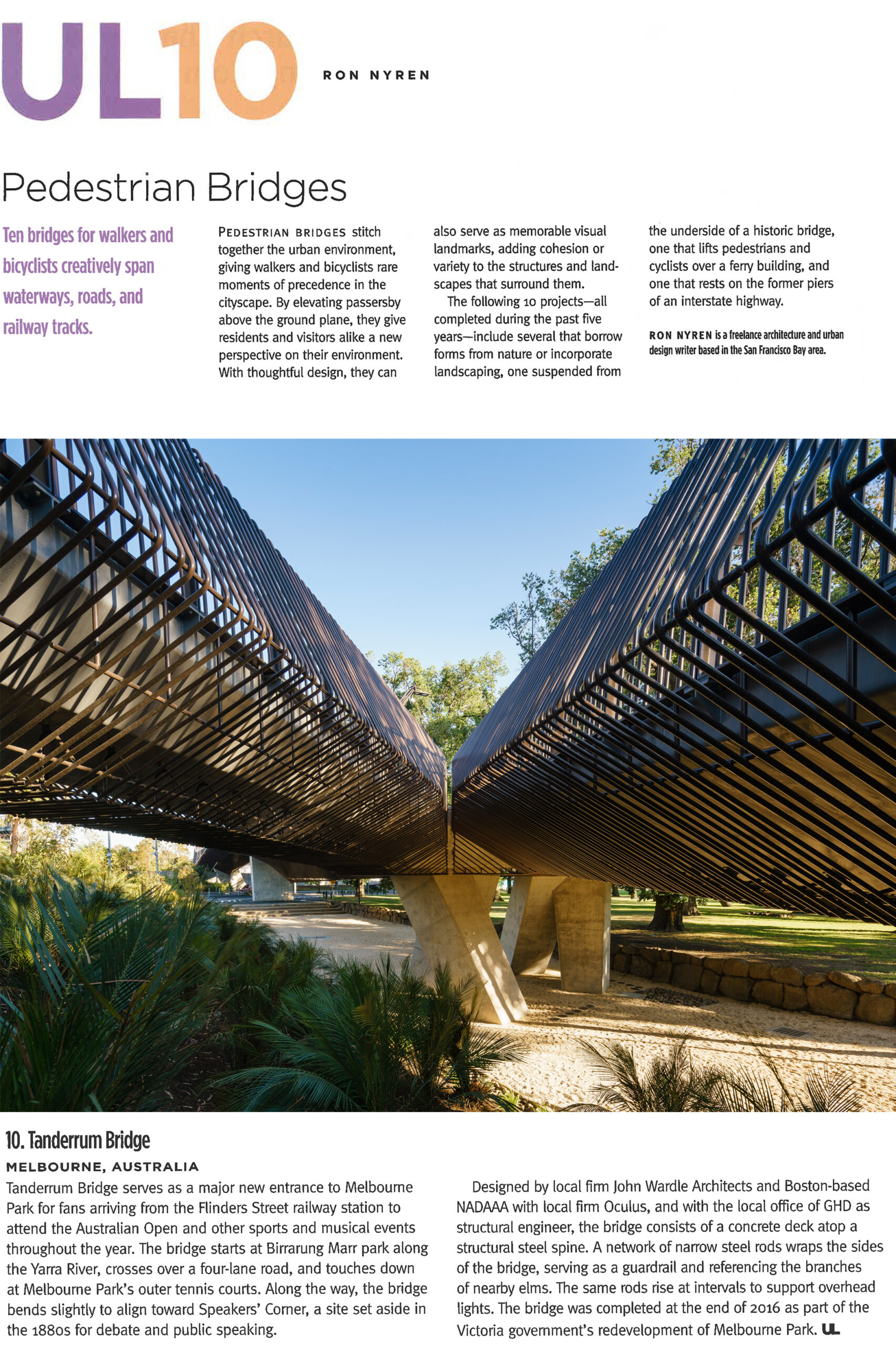 NADAAA BLOGTanderrum Bridge named in Urban Land Institute's round-up of ...