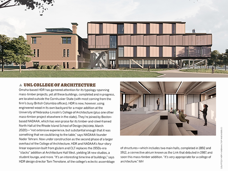 NADAAA BLOGUNL College of Architecture in Record's Wood Issue - NADAAA BLOG