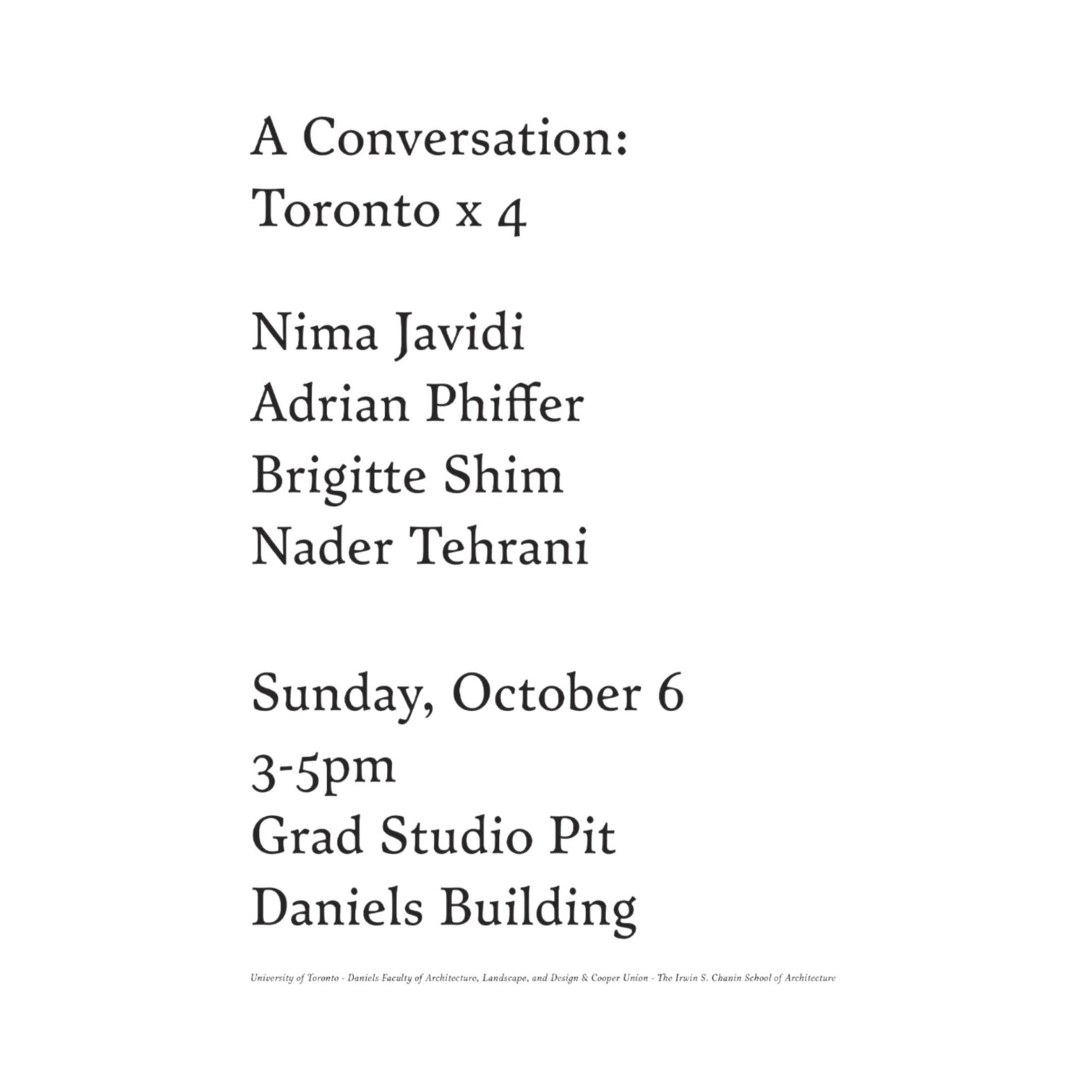 NADAAA BLOGCooper Union @ Daniels Faculty of Architecture - NADAAA BLOG